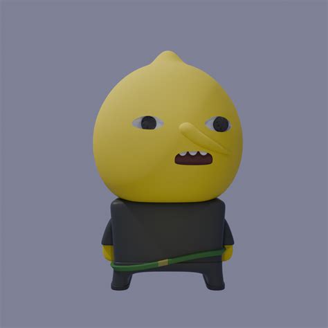 🍋 Earl Of Lemongrab Adventure Time Mini Figure・archivo Stl Para