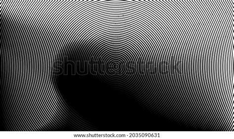 Concentric Circle Elements Circle Pattern Stripes Stock Vector Royalty