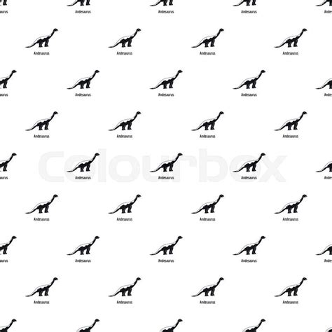 Andesaurus Pattern Seamless Vector Repeat Geometric For Any Colourbox