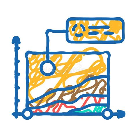 Energy Efficiency Nuclear Icon Doodle Illustration Stock Vector