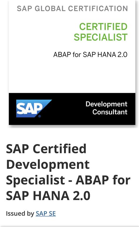 Santosh Kumar On Linkedin Sap Abap Hana 20 Certified