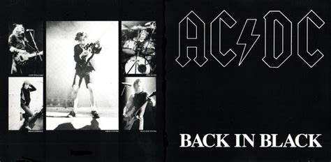 El álbum Back In Black De Acdc Cumplió 40 Años Inout Viajes