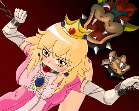 Rule 34 Bent Over Blush Bondage Bound Bowser Color Cucked By Enemy