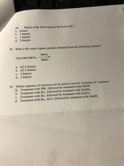 Solved 3 Propose Synthesis Of Each Comp Reagents A