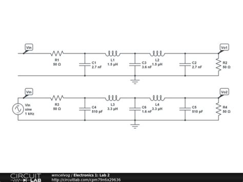 Electronics 1 Lab 2 CircuitLab Electronics 1 Lab 2 CircuitLab