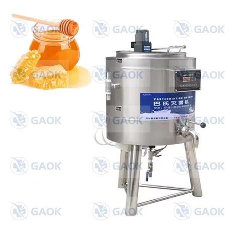 Commercial Small Batch Pasteurizer Honey Milk Juice Pasteurisation