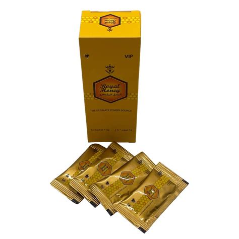 Original Royal Honey Vip Gold 12 Packs X 20g For Men