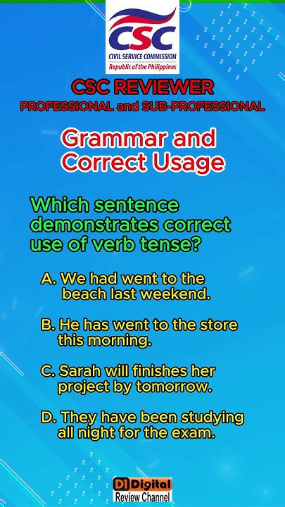 2025 Csc Exam Reviewer The Ultimate Guide To Grammar And Correct Usage For The Csc Exam 2025
