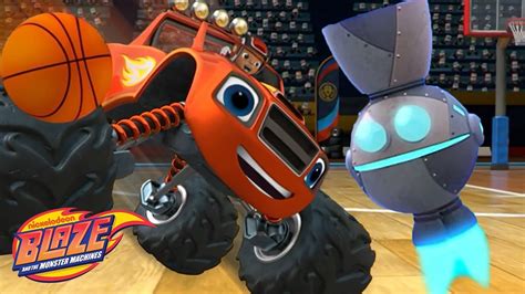 Basketball Blaze Takes Down The Robot Blaze And The Monster Machines