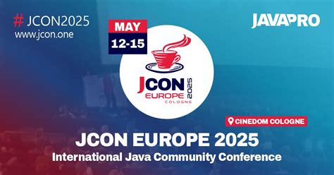 javapro on linkedin jcon europe 2025 schedule