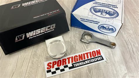 Combo Bmw M54b30 Turbo Wiseco Pistons 84mm Cr 90 And Eagle Rods