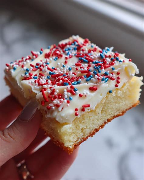 Irresistible 4th Of July Frosted Sugar Cookie Bars Recipe Cooking Leader