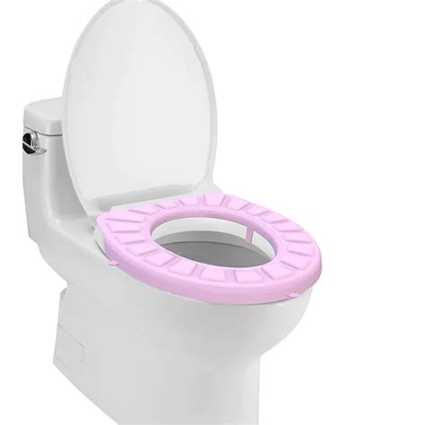 Custom Silicone Toilet Seat Cover Cushion Reusable Padded Toilet Seat