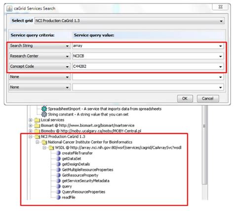 Service Discovery Gui And The Result Download Scientific Diagram