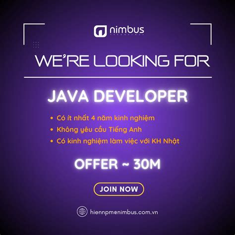 Nimbus Hanoi Java Bê Ryan Nguyễn