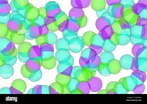 Random Colored Abstract Overlapping Circles Bubbles Or Ellipses Digital Generative Art For
