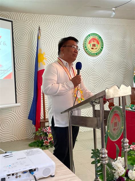 A Turnover Ceremony Between Deped Tayo Valenzuela Page