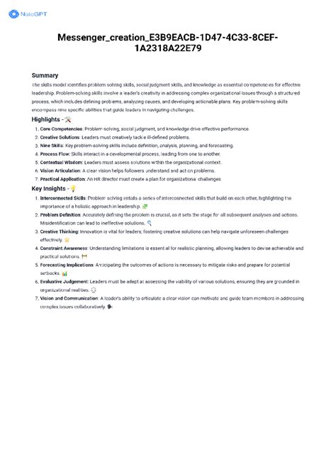 Note Gpt Summary Messenger Creation E3b9eacb 1d47 4c33 8cef 1a2318a22e79 Notegpt 1a2318a22e79 Note Gpt Summary Messenger Creation E3b9eacb 1d47 4c33 8cef 1a2318a22e79 Notegpt 1a2318a22e79
