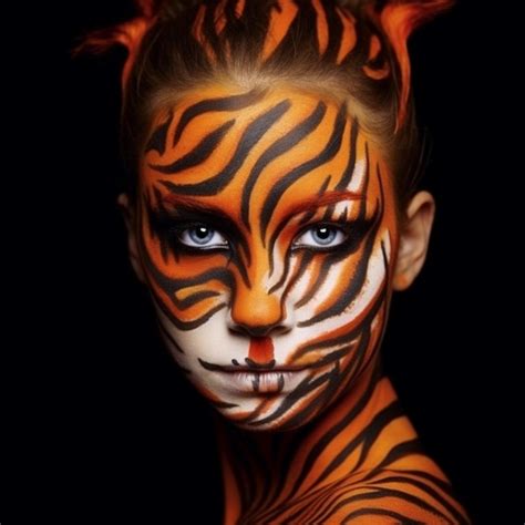 Premium Photo Artistic Expressions Celebrating Diversity And Beauty Through Makeup And Portraits