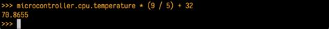 Circuitpython Cpu Temp Circuitpython Essentials Adafruit Learning System