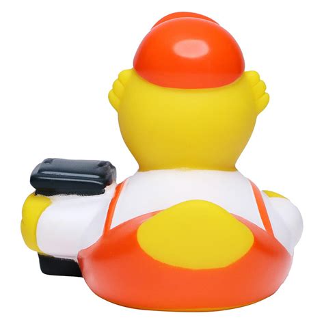 Squeaky Duck Garbage Man Multicoloured M131260 Mbw