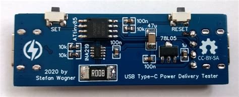 ATtiny85 USB C Power Delivery Tester Hackaday Io