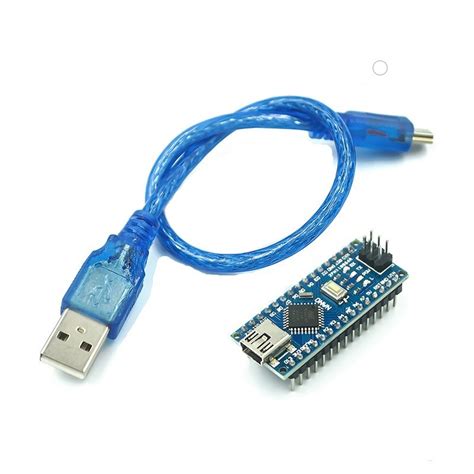 Kit Arduino Nano V3 0 Ch340 Có Kèm Cáp Mini Usb Atmega328p Chất Lượng Cao Shopee Việt Nam