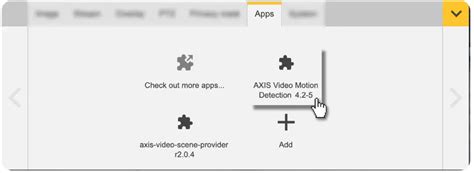 Axis Cameras Documentation Center