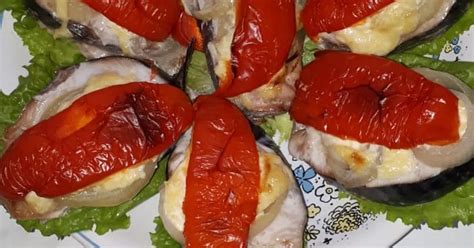 Скумбрия запечённая в духовке рецепт с фото пошаговый от 🇷🇺Ольга