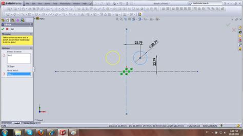 How To Mirror An Object In 3d Scale Grabcad Tutorials
