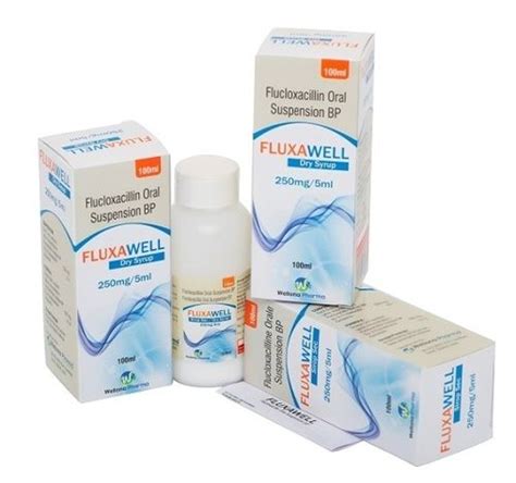 Flucloxacillin Oral Suspension 125mg 5ml In 100ml Liquid Form