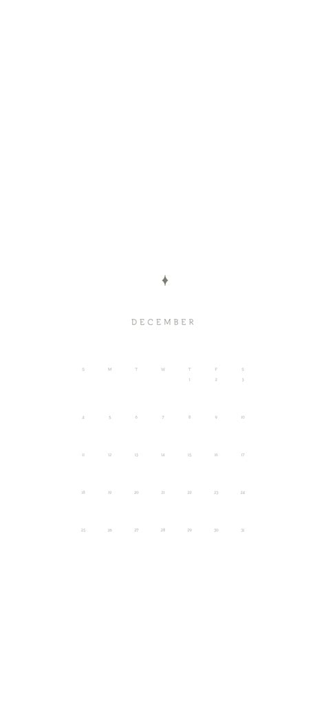 Wallpaper 아이폰 달력 배경화면