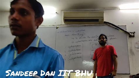 Organic Chemistry Series Lecture Confirmation In Cyclo Alkanes By Sandeep Dan Iit Neet Pmt