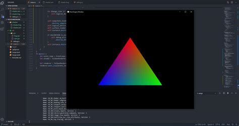 Alex Balcombe On Linkedin Rendered A Basic Triangle In Rust Using The Vulkan Api The Ash Crate