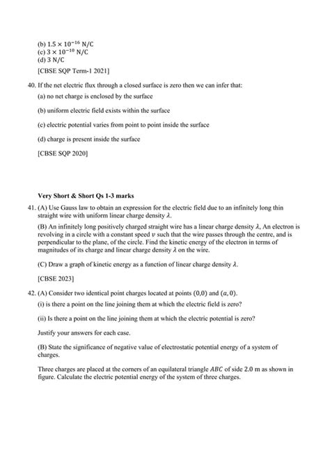 Class Physics CBSE PYQ Chapter Wise Topic Wise Pdf Physics Science