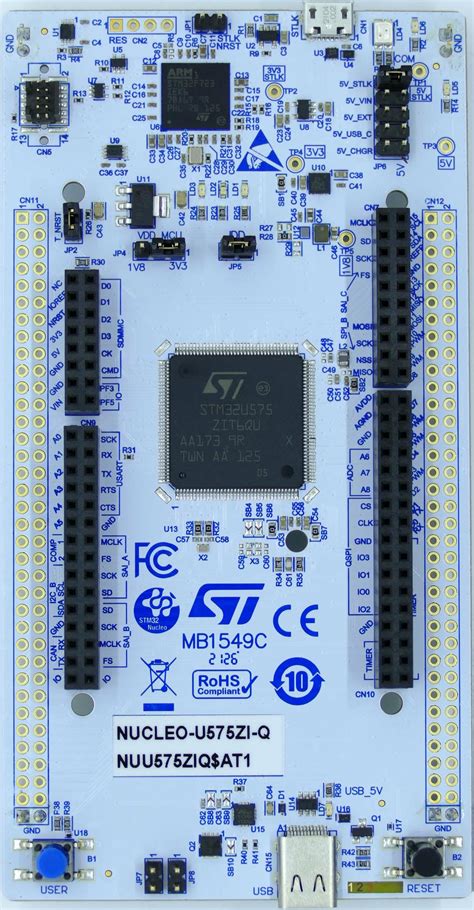 st nucleo u575zi q segger wiki