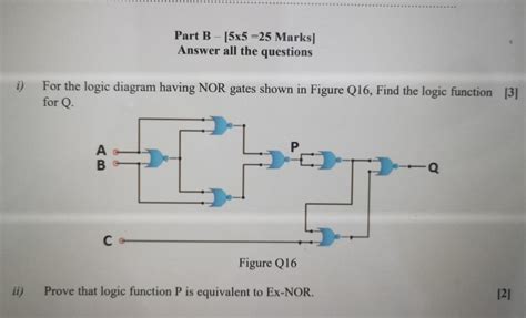 Solved Part B X Marks Answer All The Questions I Chegg Com