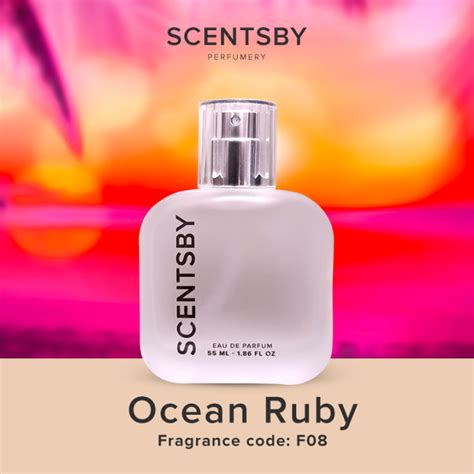Ocean Ruby Perfume Scentsby Perfumery F08 Eau De Parfum For Women