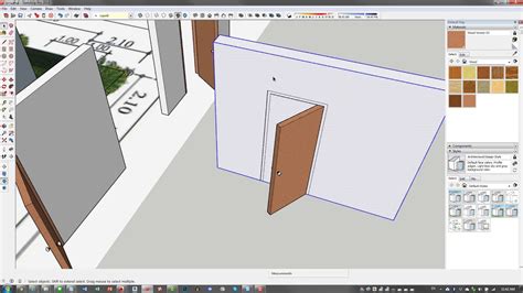 สอน Sketchup การเขียนบ้านทาวน์เฮ้าส์ Youtube