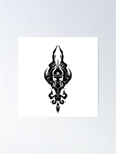 Genshin Impact Staff Of Homa Poster For Sale By Ioamyg Redbubble