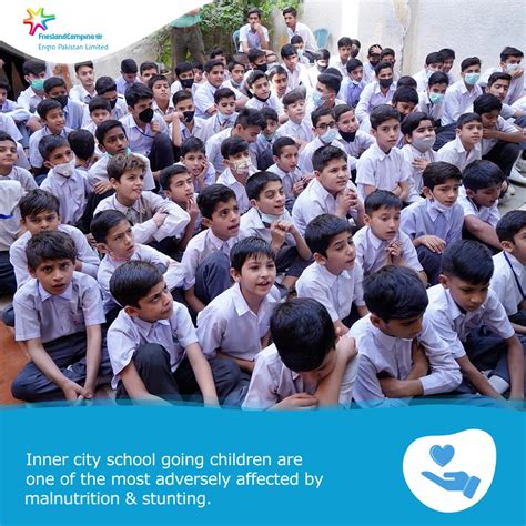Frieslandcampina Pakistans Leadership Visited The Students At Raast