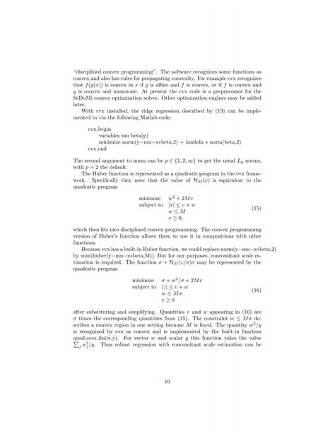 Disciplined Convex Pro