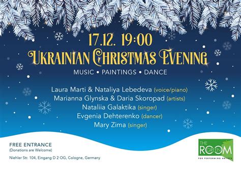 Ukrainian Christmas Evening Український Різдвяний вечір — Tgr The