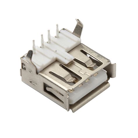 Af 90 Degree Laptop Usb Female Usb A Connector Pcb Type A Female Connector Usb Af Connector