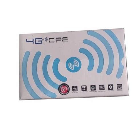 Cpe G Lte Wireless Router At Rs Box Wireless Wifi Router In Indore Id