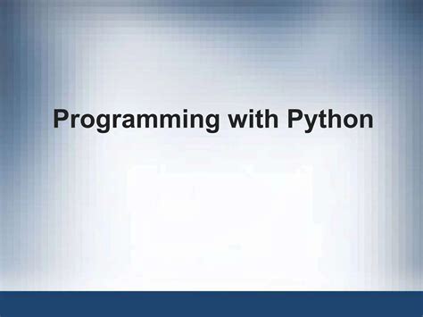 python is a high level general purpose programming language its