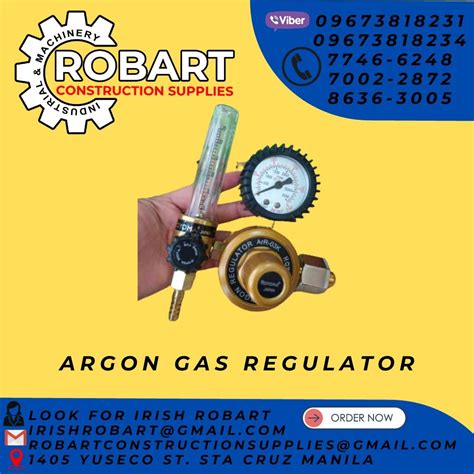 Argon Gas Regulator Commercial And Industrial Construction Tools