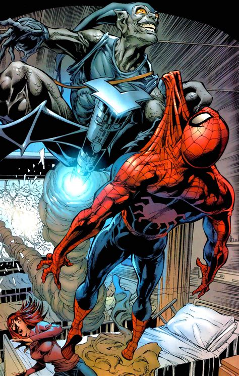 Spider Man Vs Gray Goblin Gabriel Stacy By Mike Deodato Jr Hulk Vs