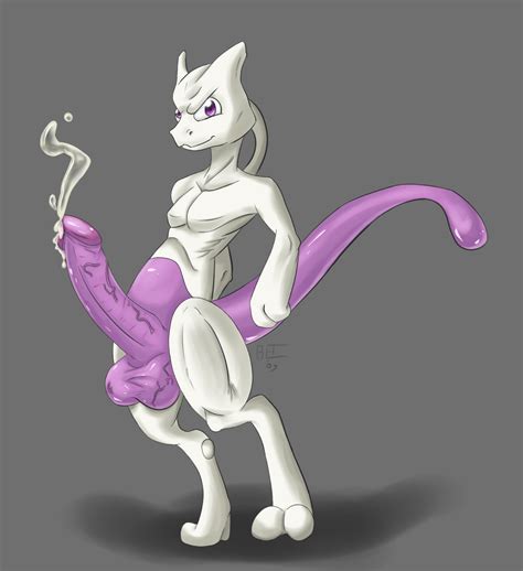 Rule 34 Color Cum Erection Feral Grey Skin Male Male Only Mewtwo Nude Penis Pokemon Pokemon