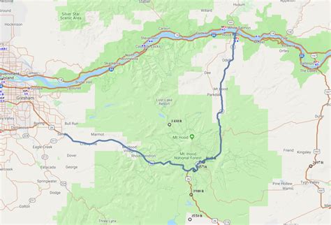 Mt Hood Scenic Loop Hood River County Tour Route Road Trip